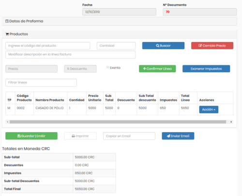 COMO CREAR UNA PROFORMA | WEB - Wolk Software