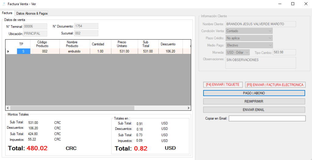 CONVERTIR UNA PROFORMA A FACTURA | DESK - Wolk Software